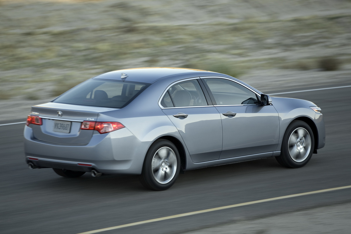 Acura TSX technical specifications and fuel economy